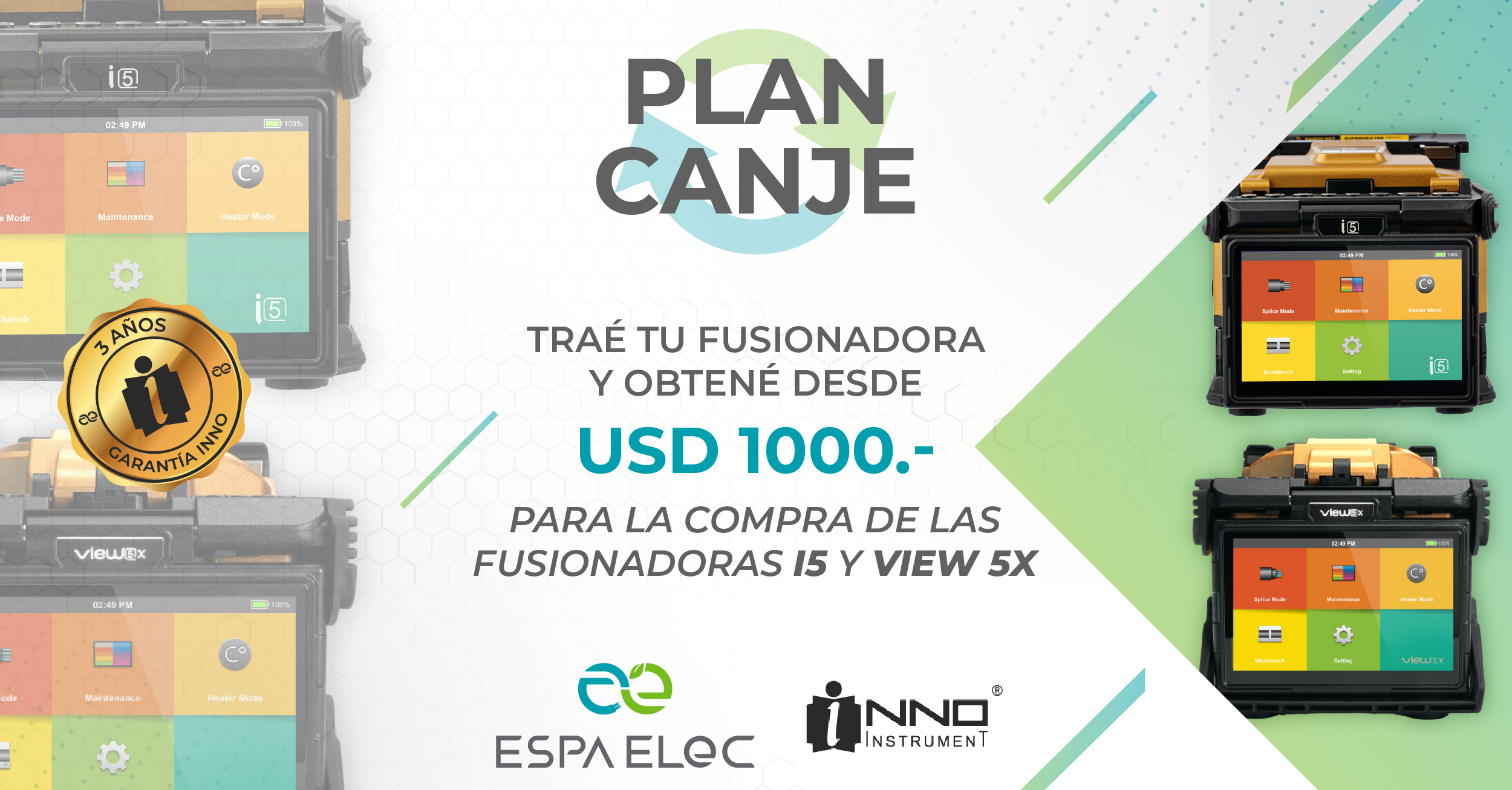 PROMO: Plan Canje Fusionadoras - Espa Elec